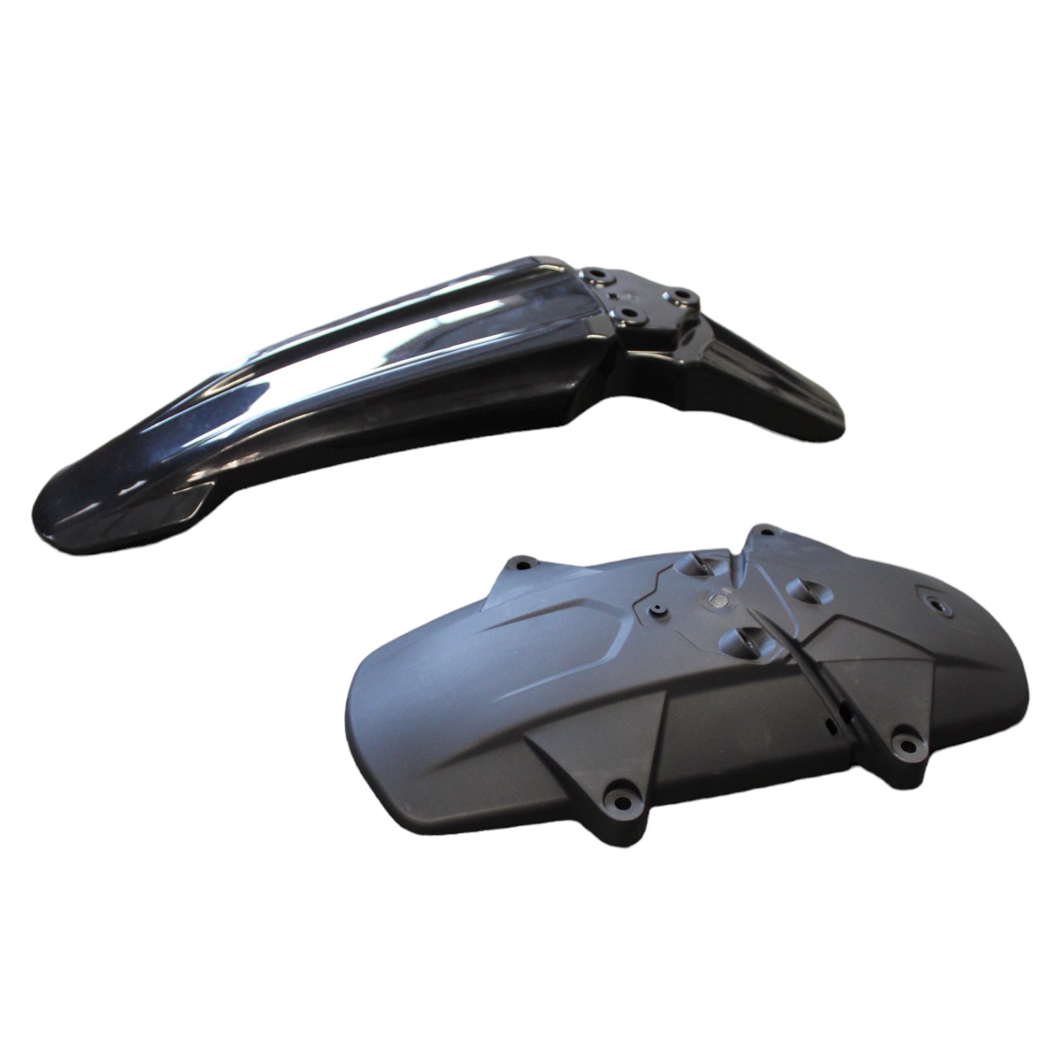 Motorcycle Fender Kit | 2-Piece Set with Brackets & Hardware – E-STRAPZ